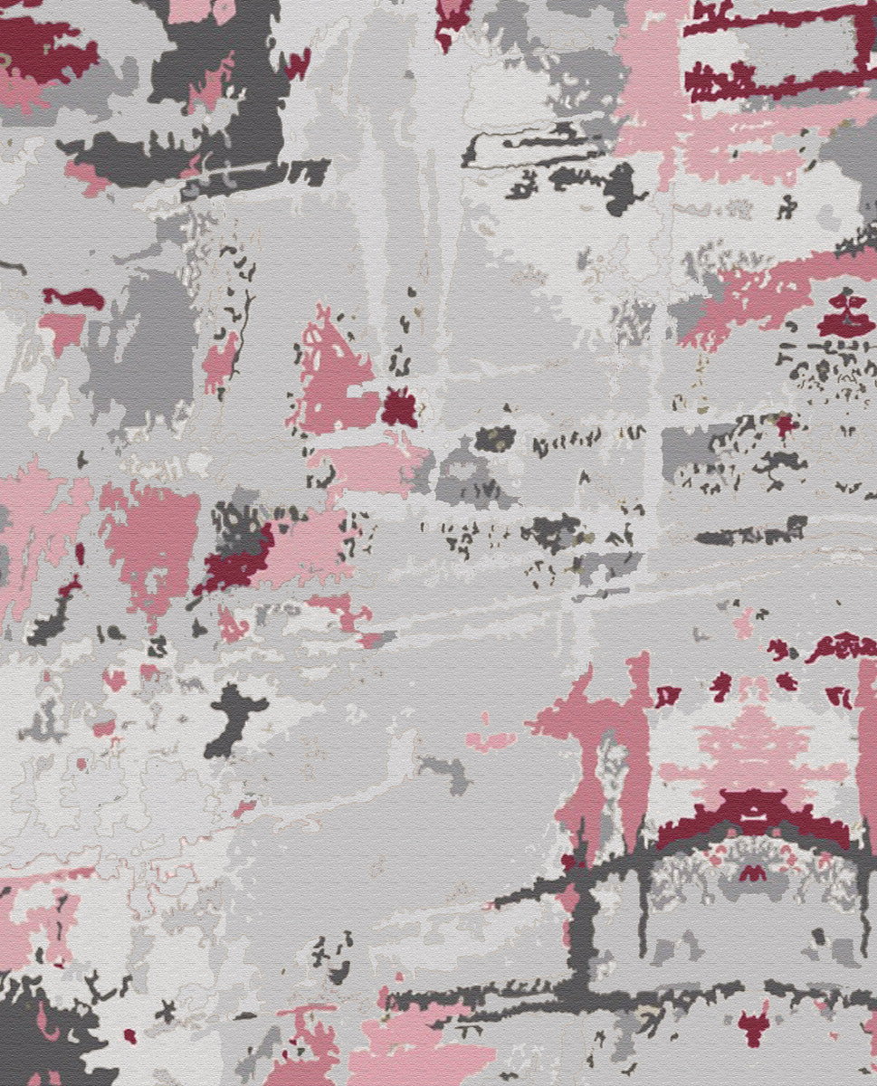 Abstract Cerise – Jennifer Manners